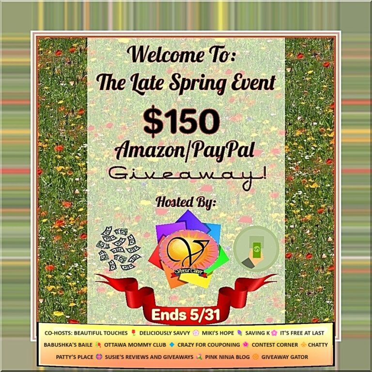 Spring Vibe Giveaway! Enter to Win $150 PP Cash or Amazon eGift Card ...